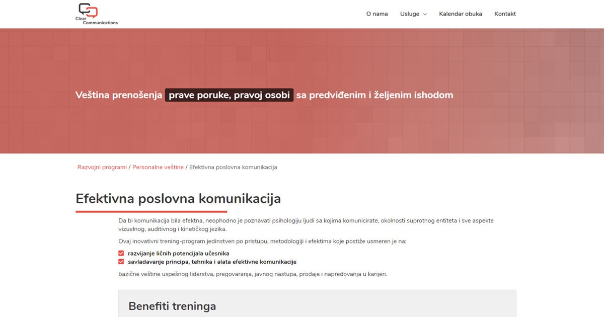 Efektivna poslovna komunikacija - CCC Beograd