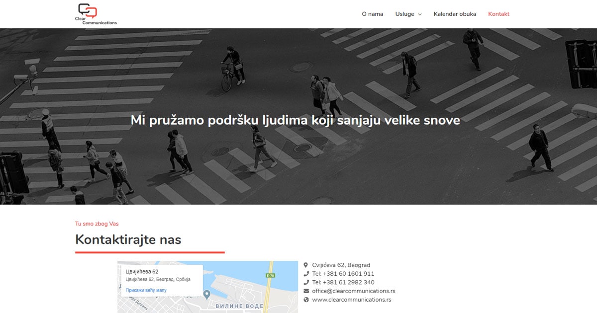 Kontakt - CCC Beograd